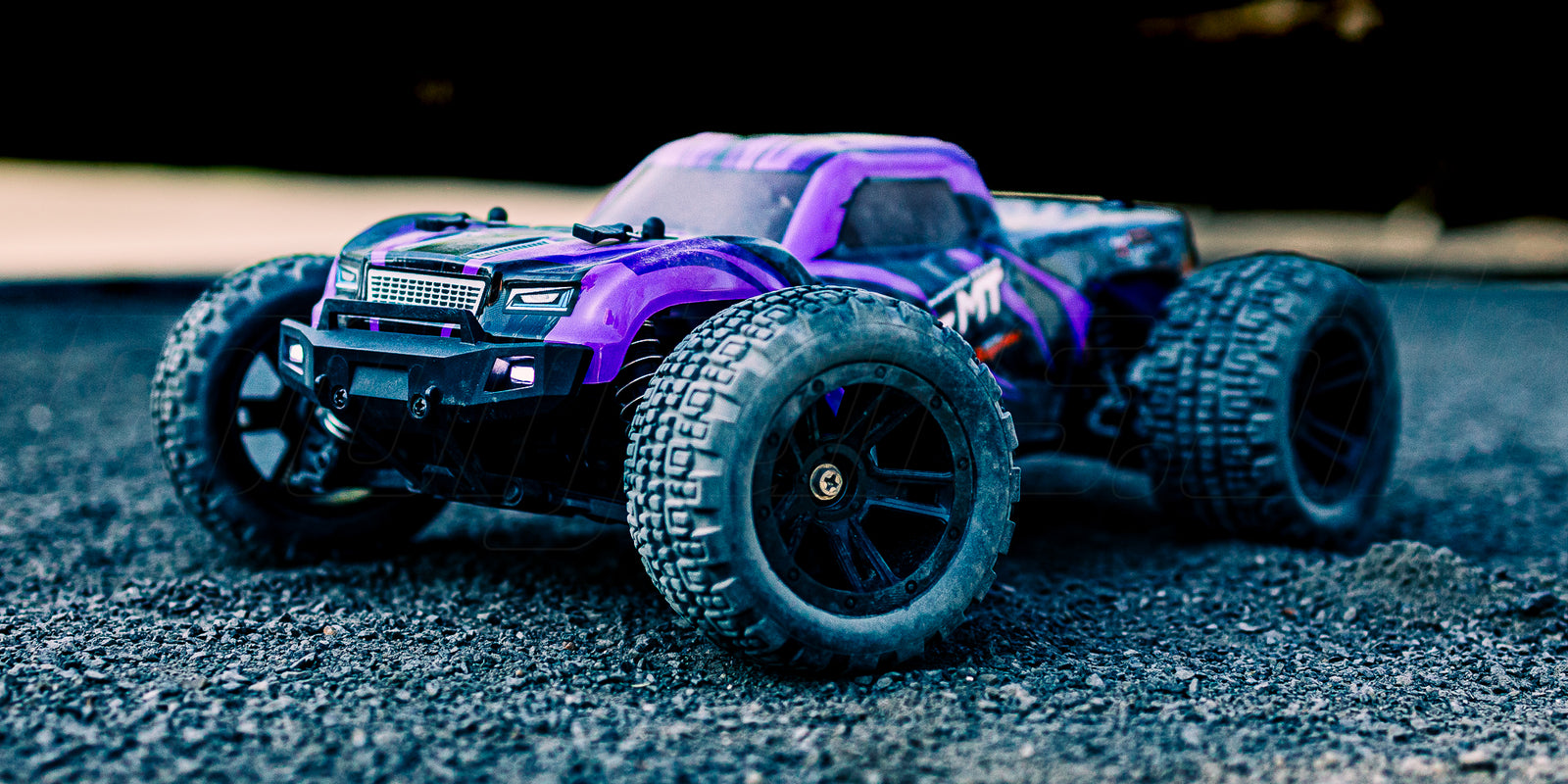 Fjernstyret Bil Hunter MT10 - høj topfart og 4-hjulstræk! – Morfars