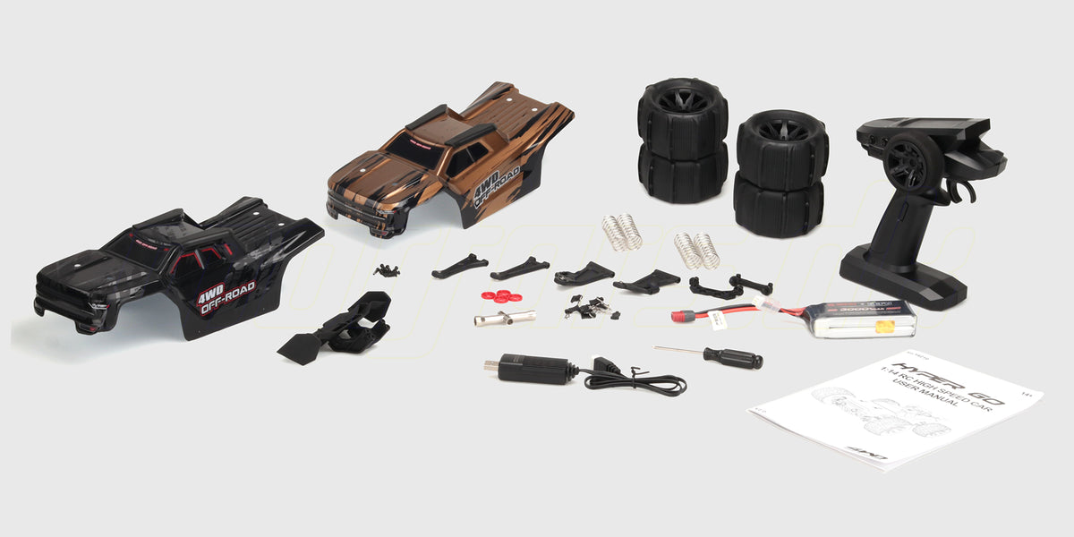 Fjernstyret Bil HyperGo EXtreme - høj topfart og kendt verden over! – Morfars