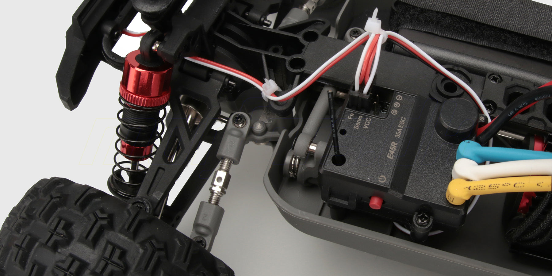 Fjernstyret Bil HyperGo Brushless SE - høj topfart og 4-hjulstræk! – Morfars