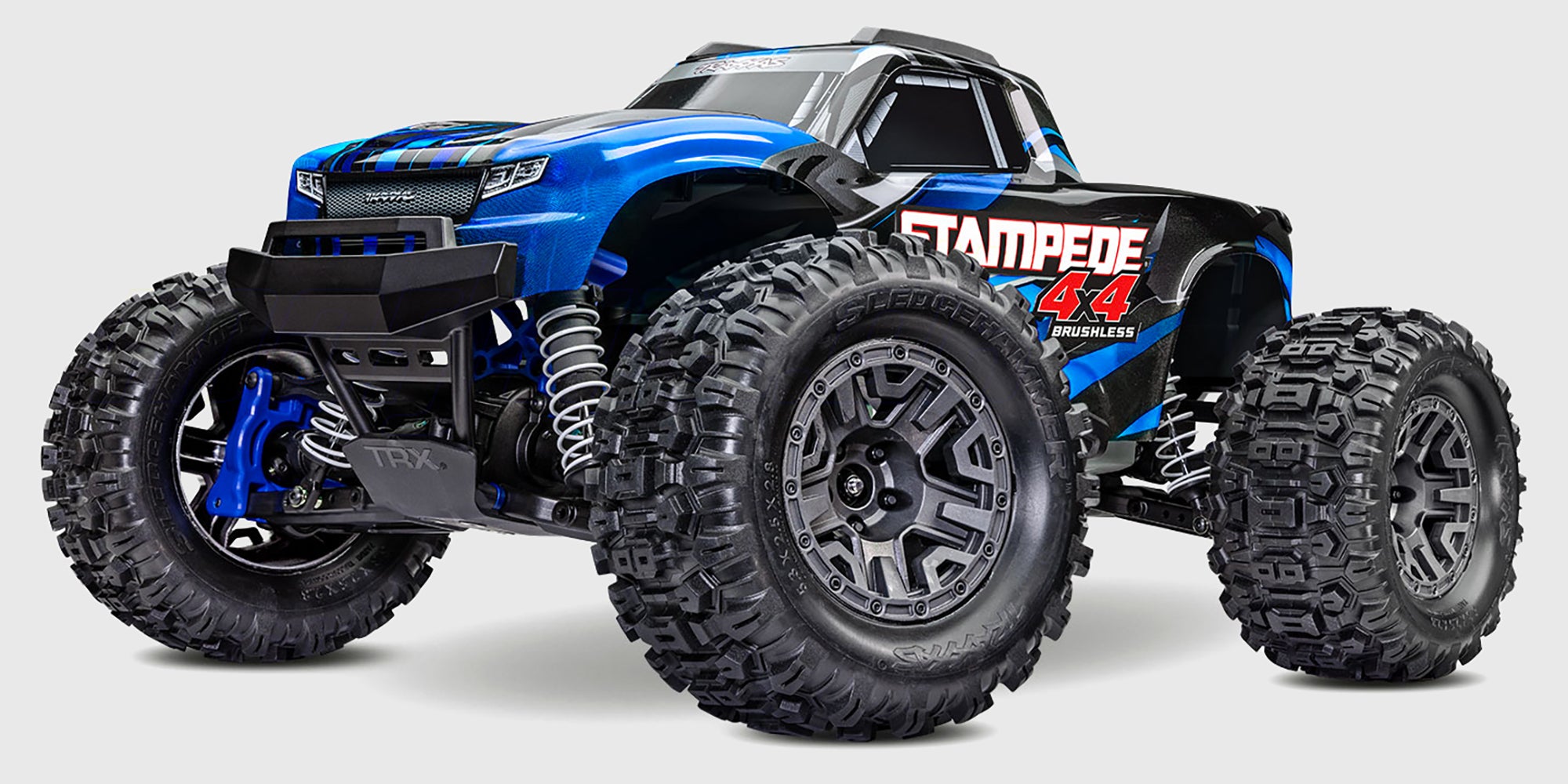 Traxxas Stampede 4x4 BL-2S Fjernstyret Bil Med Ekstrem Holdbarhed!
